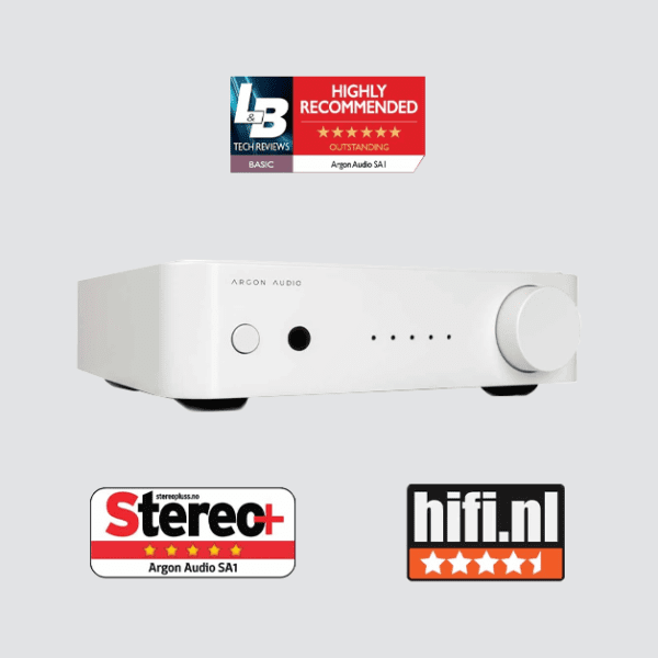 Argon Audio SA1 | Stereo Amplifier with Bluetooth - Black Box Pro