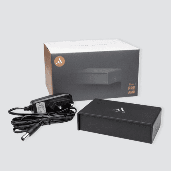 Phono Preamp | Argon Audio PHONO1 - RIAA (MM) Preamp | - Black Box