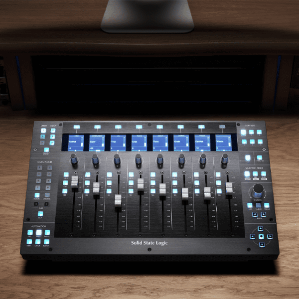 Solid State Logic UF8 - DAW Controller - Black Box Pro