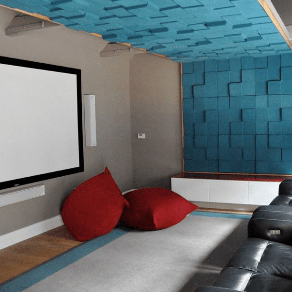 Soundtect 3D Cubism - Acoustic Panels - Black Box Pro
