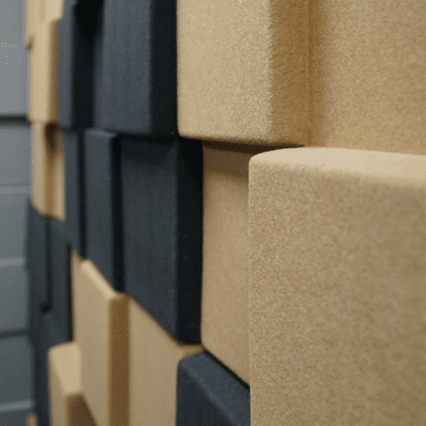 Soundtect 3D Cubism - Acoustic Panels - Black Box Pro